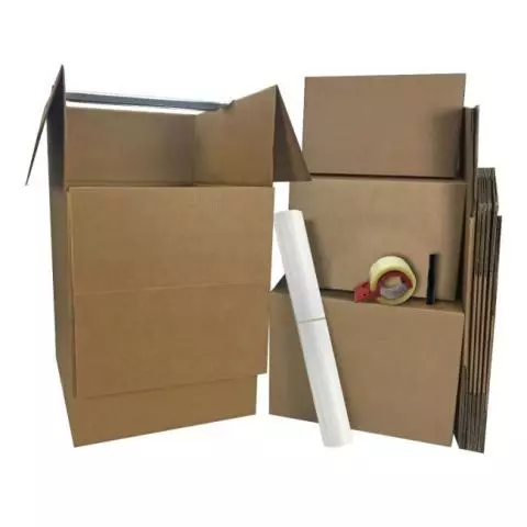 moving boxes and packaging
