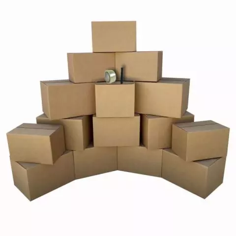 moving boxes and packaging