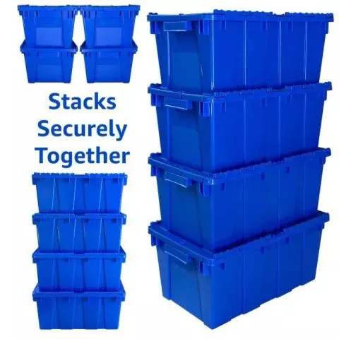 plastic crates stackable