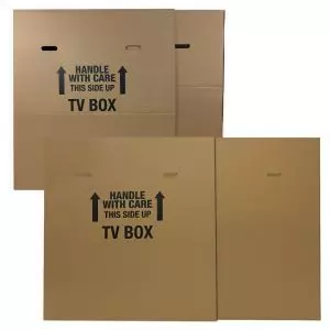 Moving a TV: Adjustable Moving Boxes – uBoxes.com