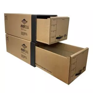 office supply moving boxes