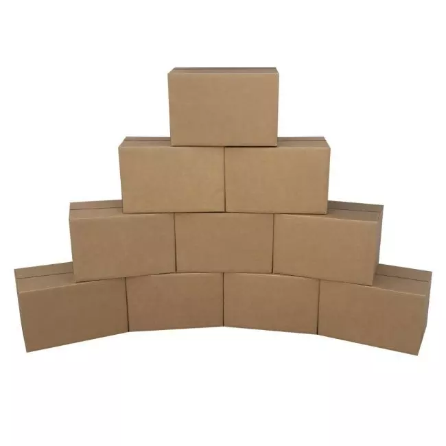 UBMOVE 10 Small Moving Boxes - 16x10x10 - Single Wall 32ECT