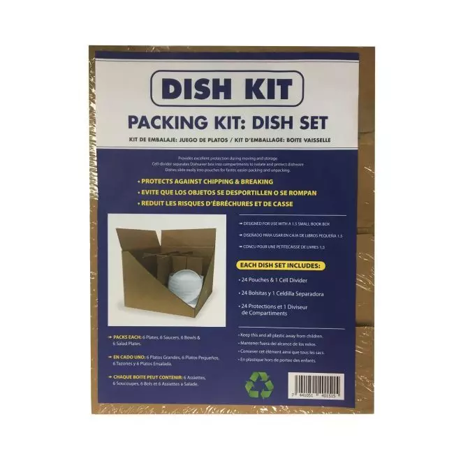 Dish Packing Supplies | Box Dividers | Cardboard Dividers | uBoxes.com