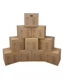 UBMOVE 10 Premium Medium Moving Boxes 18"x18"x16" Box Bundle