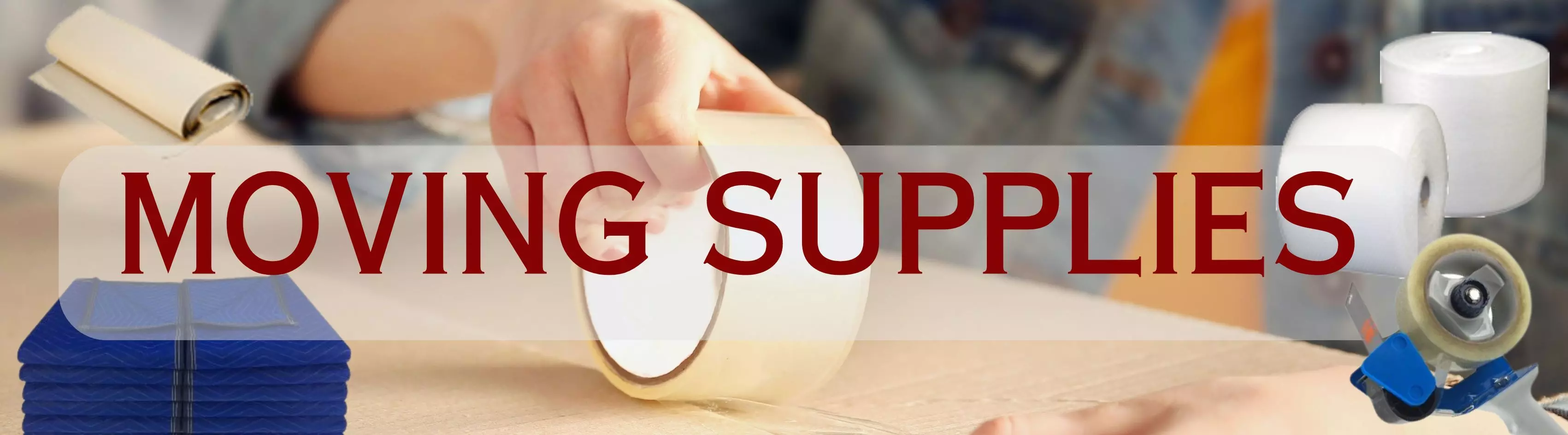 Moving packaging Supplies Online : Bubble Wrap, Packing Tape, Newsprint ...
